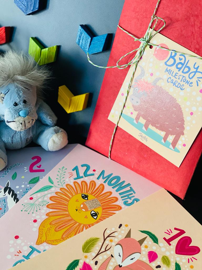 Baby Milestone Card Set – Sketch
